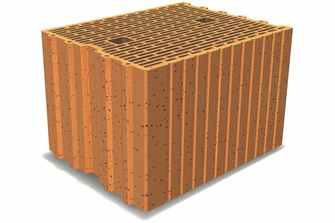 Monomur, la brique en terre cuite isolante à très haute performance thermique de Wienerberger ...